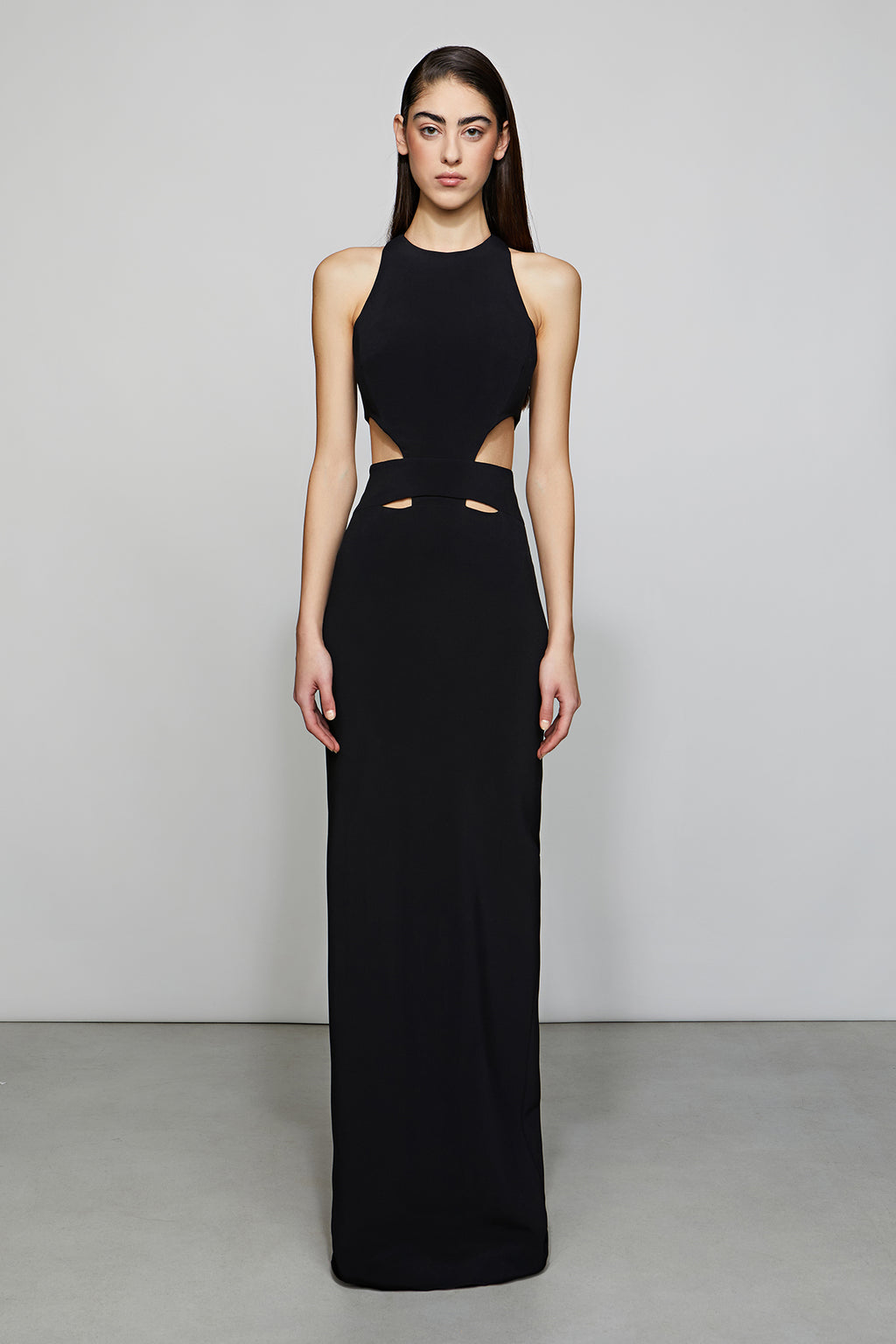 Naomi Halter Cut Out Gown – ET OCHS